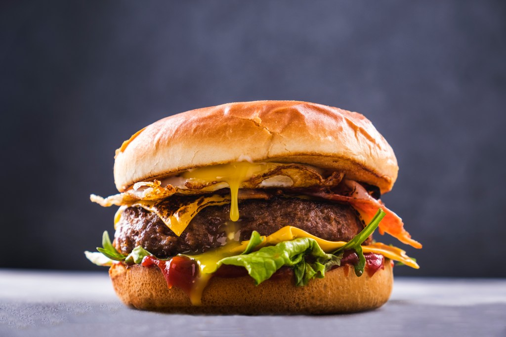 A restaurant specializing in premium handmade burgers with special in ...